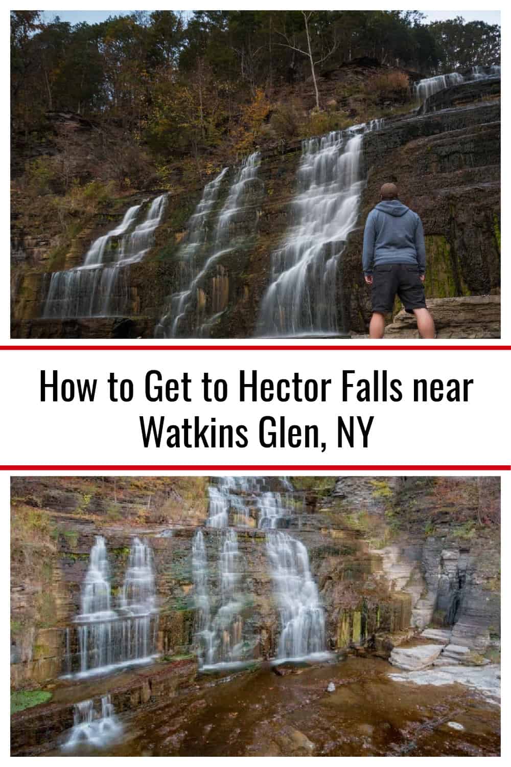 How to Get to Hector Falls near Watkins Glen, NY - Uncovering New York