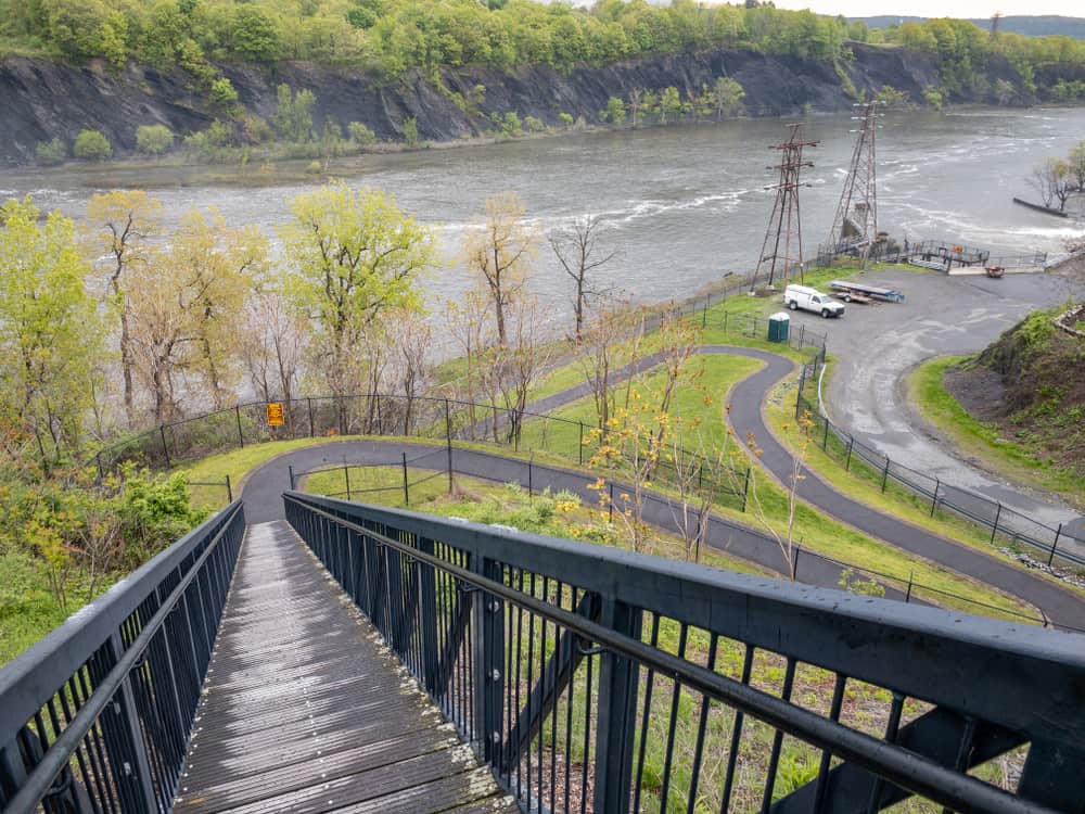 How to Get to Cohoes Falls in Albany County, New York - Uncovering New York
