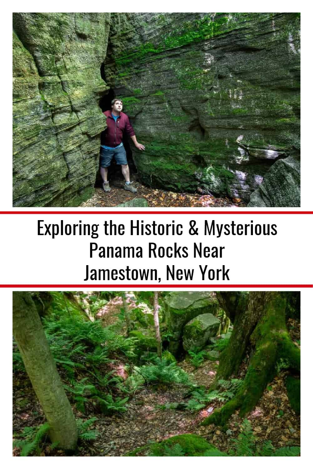 Exploring the Historic and Mysterious Panama Rocks Near Jamestown, New ...
