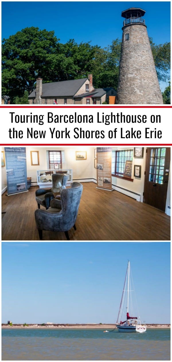 Touring Barcelona Lighthouse on the New York Shores of Lake Erie ...