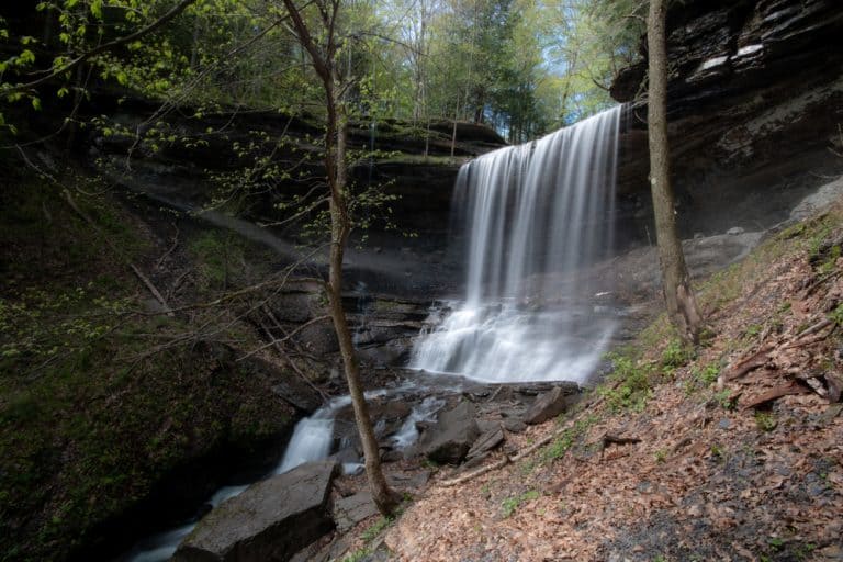 How to Get to Tinkers Falls in the Labrador Hollow Unique Area ...