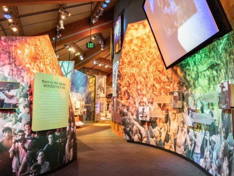 Stepping Back in Time at the Woodstock Museum at Bethel Woods ...