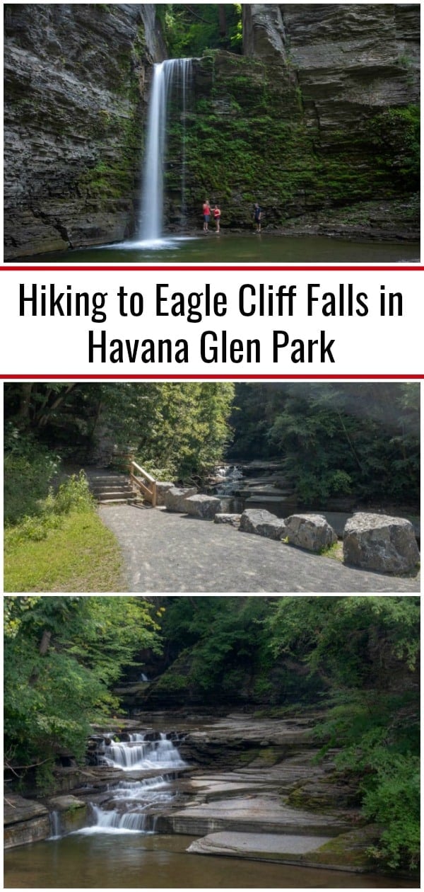 Hiking to Eagle Cliff Falls in Havana Glen Park near Watkins Glen - Uncovering New York
