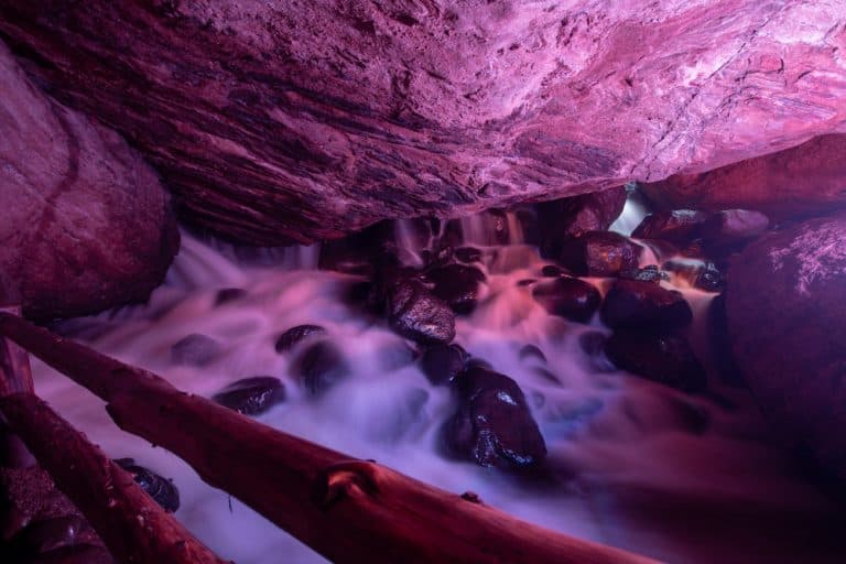 Exploring the Natural Stone Bridge and Caves in the Adirondacks ...
