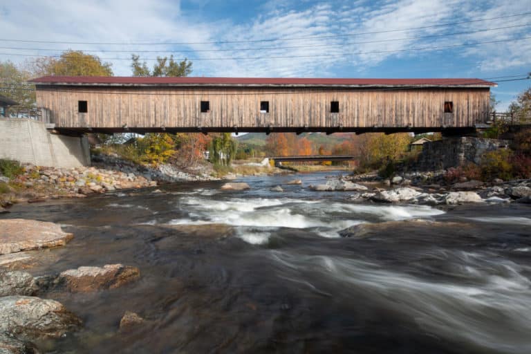 Visiting the Beautiful Jay Covered Bridge Near Lake Placid - Uncovering ...
