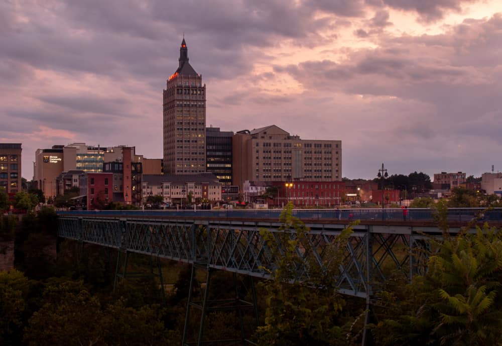 How to Get to High Falls in Downtown Rochester - Uncovering New York
