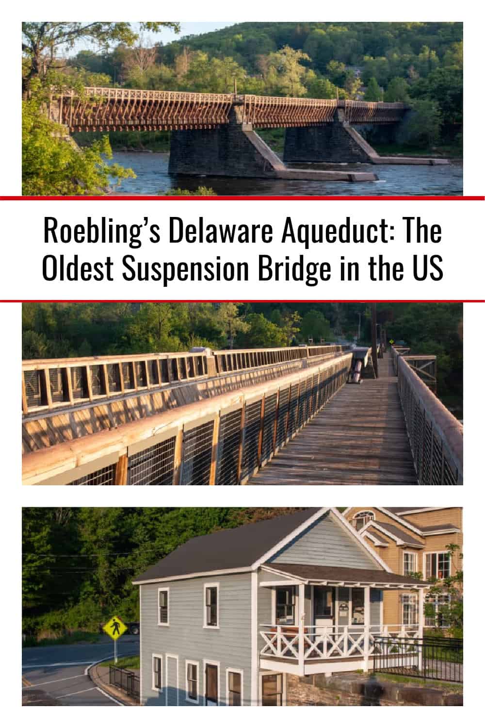 Roebling's Delaware Aqueduct: The Oldest Suspension Bridge in the US ...