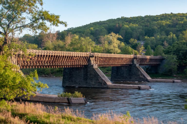 Roebling's Delaware Aqueduct: The Oldest Suspension Bridge in the US ...