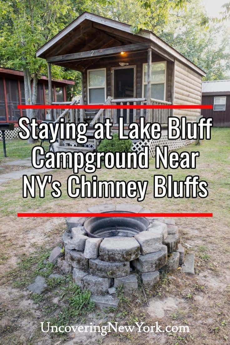 Staying the Night at Lake Bluff Campground Near Chimney Bluffs State ...