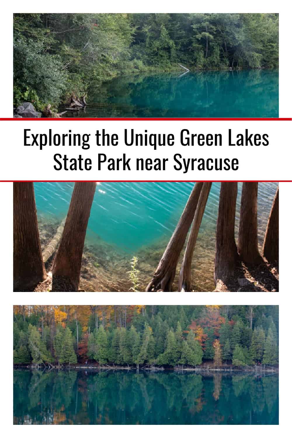 Exploring the Unique Green Lakes State Park near Syracuse - Uncovering ...