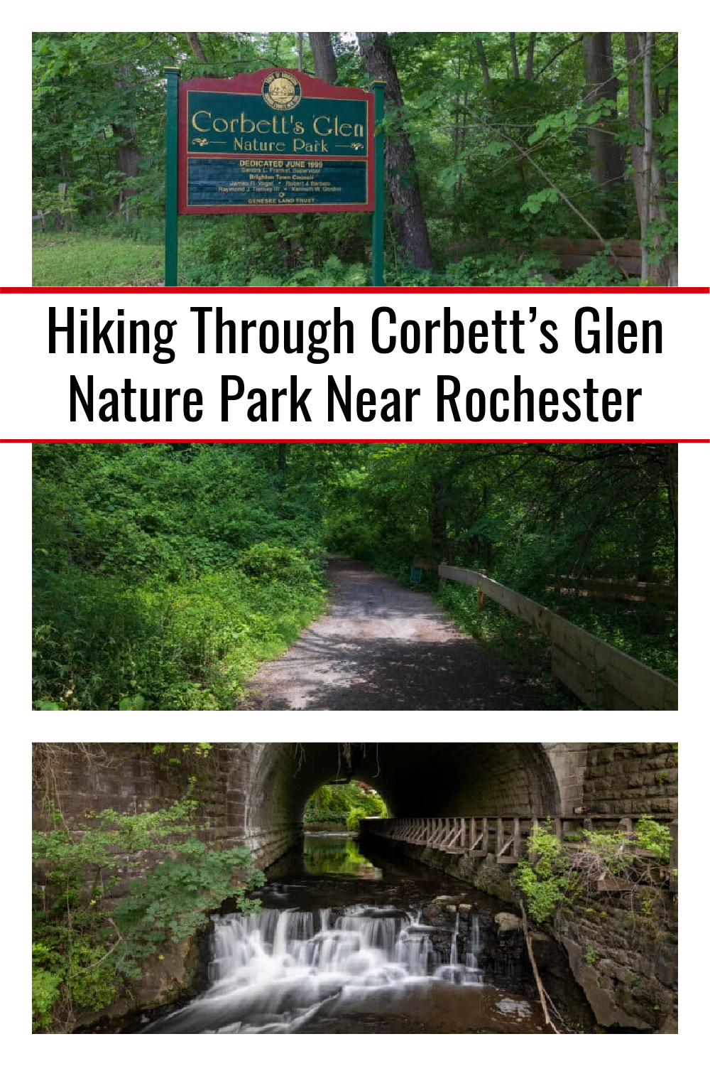 Hiking Through Corbett's Glen Nature Park Near Rochester - Uncovering ...