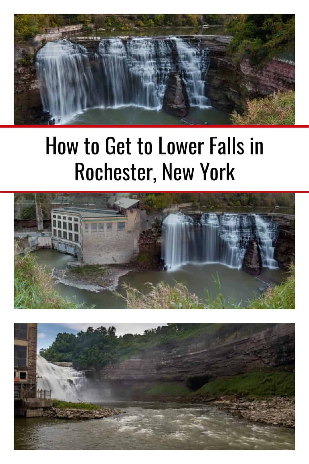 How to Get to Lower Falls in Rochester, New York - Uncovering New York