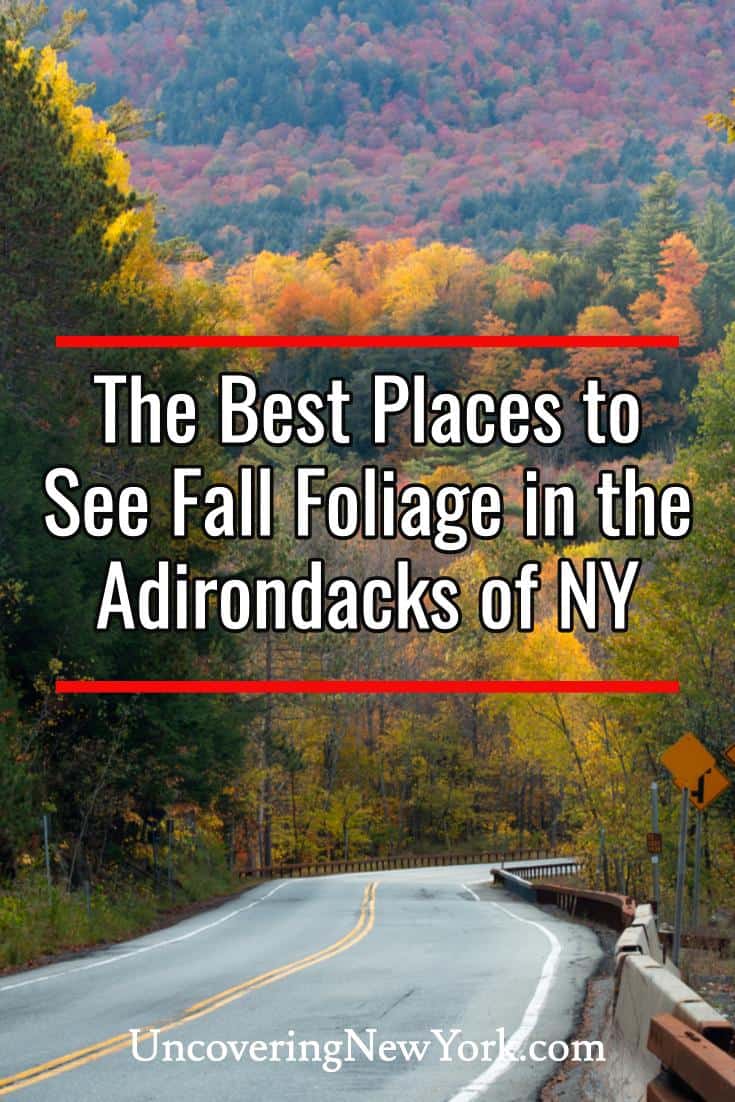 11 Beautiful Roadside Spots to See Fall Foliage in the Adirondacks ...