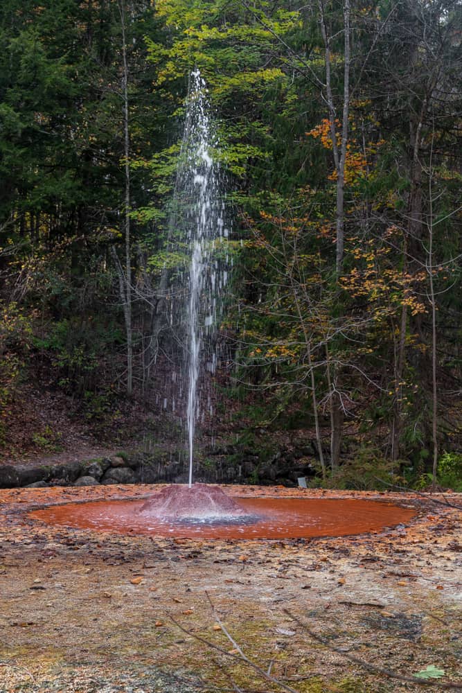 Hiking to the Spouters and Mineral Springs on the Geyser Trail in ...
