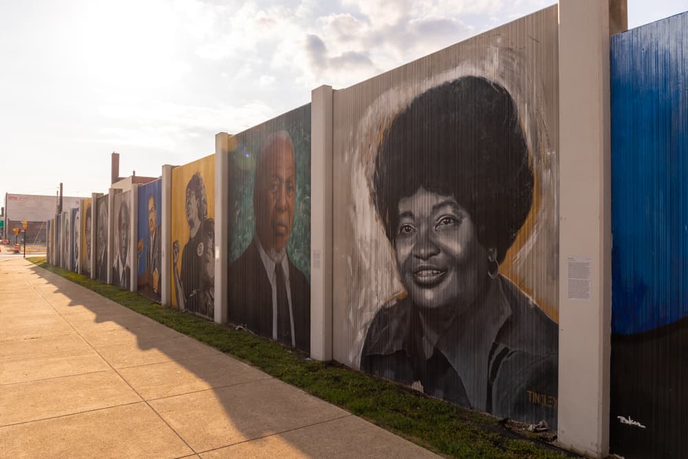 Exploring African-American History at the Freedom Wall in Buffalo ...