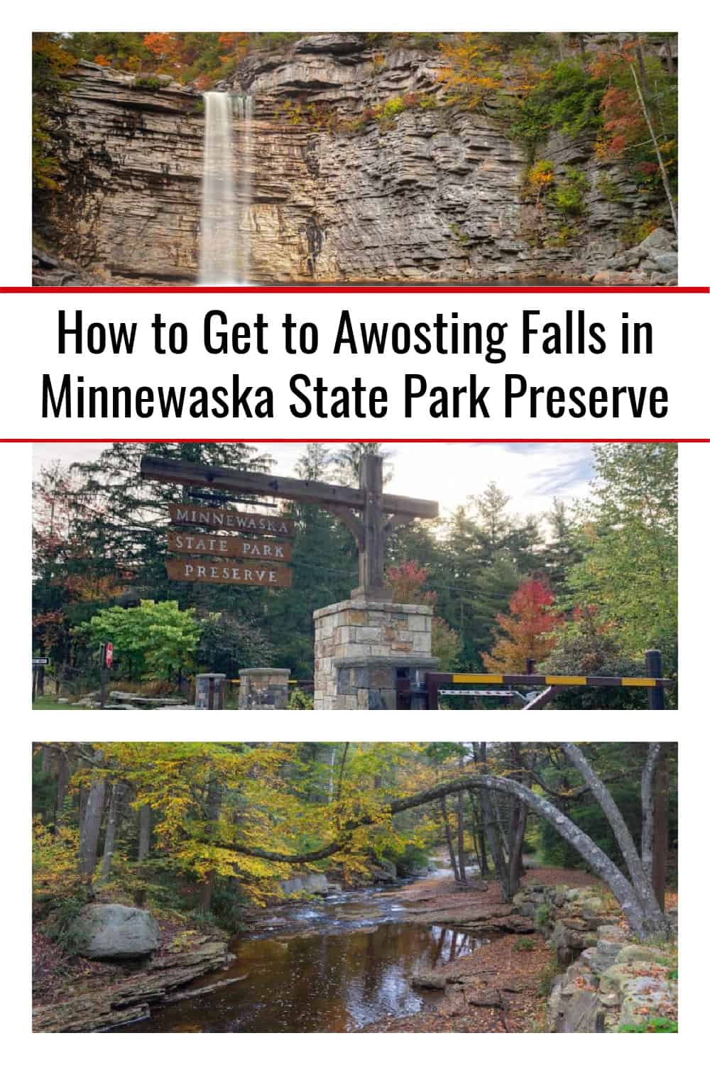 How to Get to Awosting Falls in Minnewaska State Park Preserve in ...