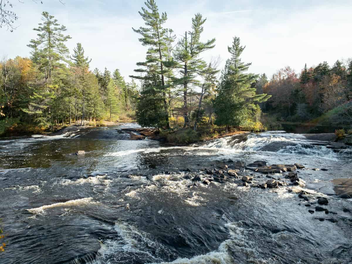 How to Get to Bog River Falls on Tupper Lake in the Adirondacks ...