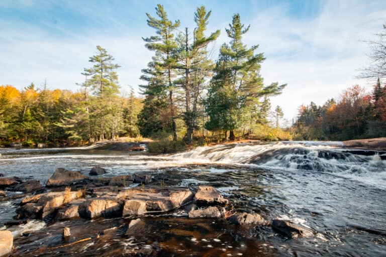 How to Get to Bog River Falls on Tupper Lake in the Adirondacks ...
