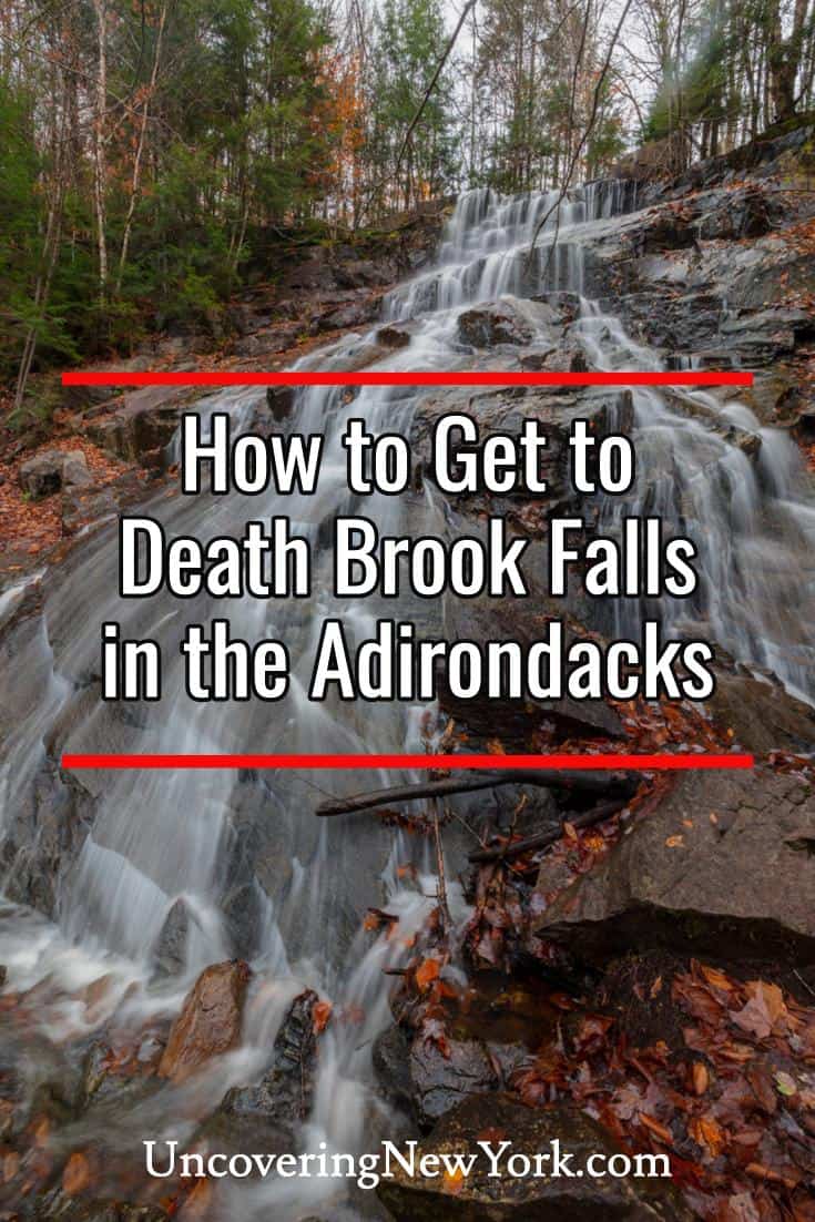 How to Get to Death Brook Falls Near Raquette Lake, NY - Uncovering New ...