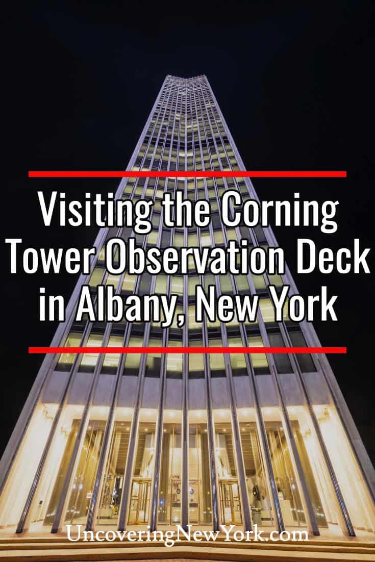 Overlooking Albany from the Free Corning Tower Observation Deck - Uncovering New York