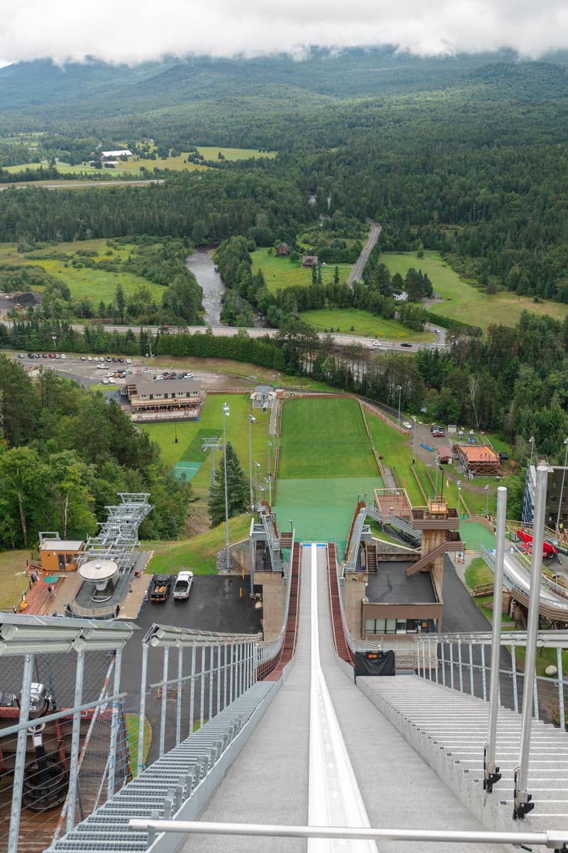 Visiting the Olympic Ski Jumping Complex in Lake Placid - Uncovering New York
