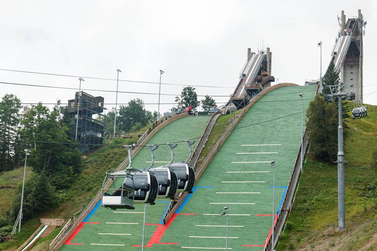 Visiting The Olympic Ski Jumping Complex In Lake Placid Uncovering