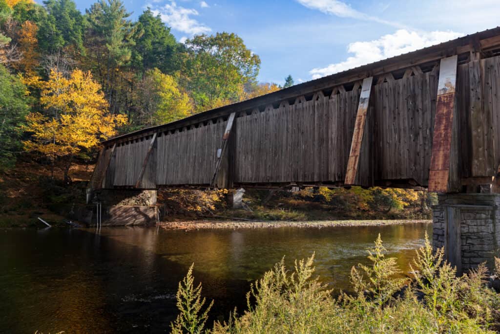 Visiting Halls Mills Covered Bridge in Sullivan County, NY - Uncovering ...