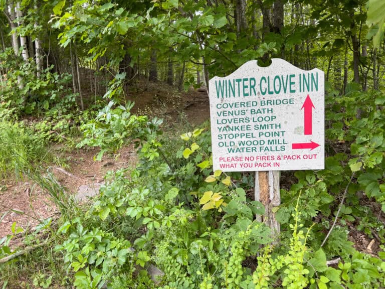 How to Get to Artist Falls and Covered Bridge in the Catskills ...
