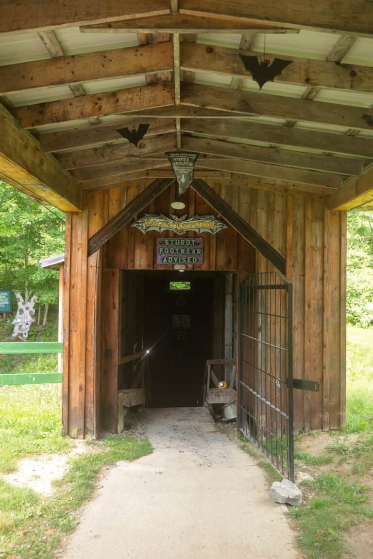 Visiting the Underground Waterfall at Secret Caverns in Schoharie ...